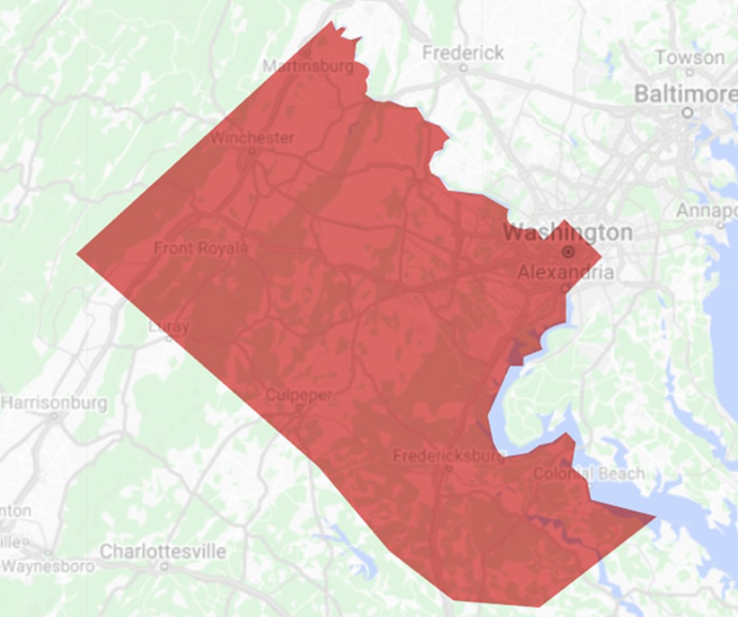 Northern VA & DC Service Area | United Air Temp